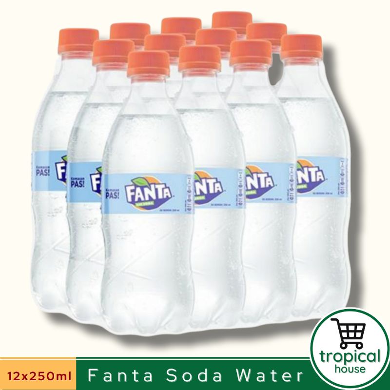 Jual Fanta Soda Water 250ml (Isi 12 Botol) / Fanta Soda 250ml | Shopee Indonesia