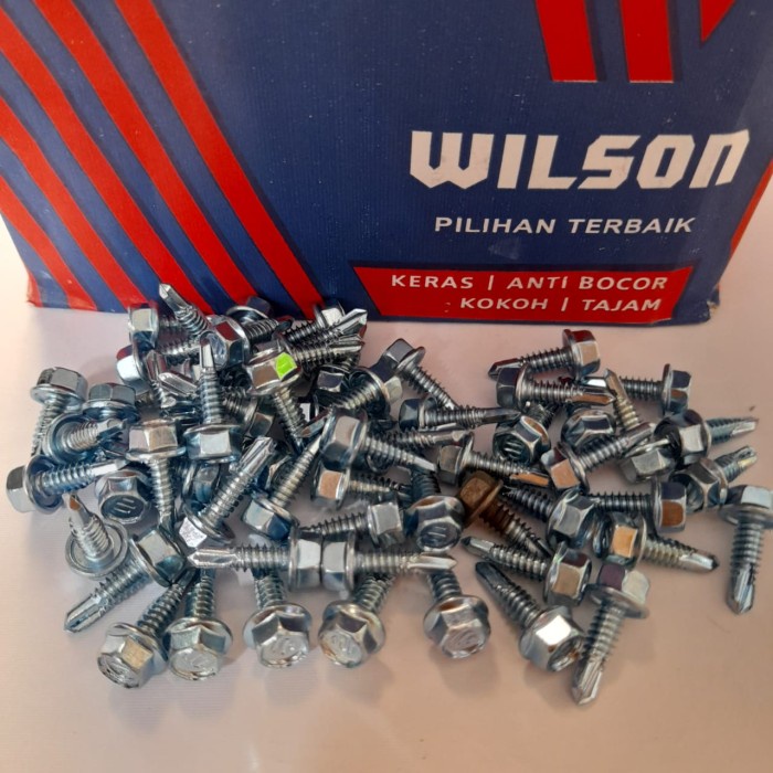 Jual BAUT SKRUP BAJA RINGAN 10x16 SEKRUP 10 x 16 H WILSON ISI 1000 ...