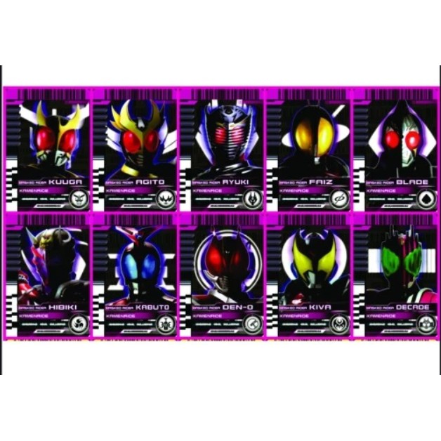 Jual 10 Custom Card DX Kamen Rider Decade Diend Decadriver DecadeDriver ...