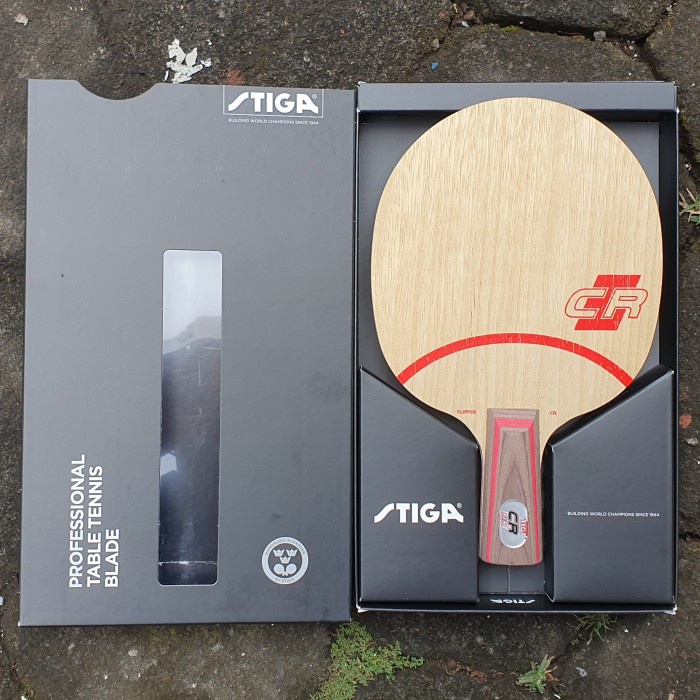 Jual Stiga clipper CR non wrb cp bat bet blade ping pong | Shopee Indonesia