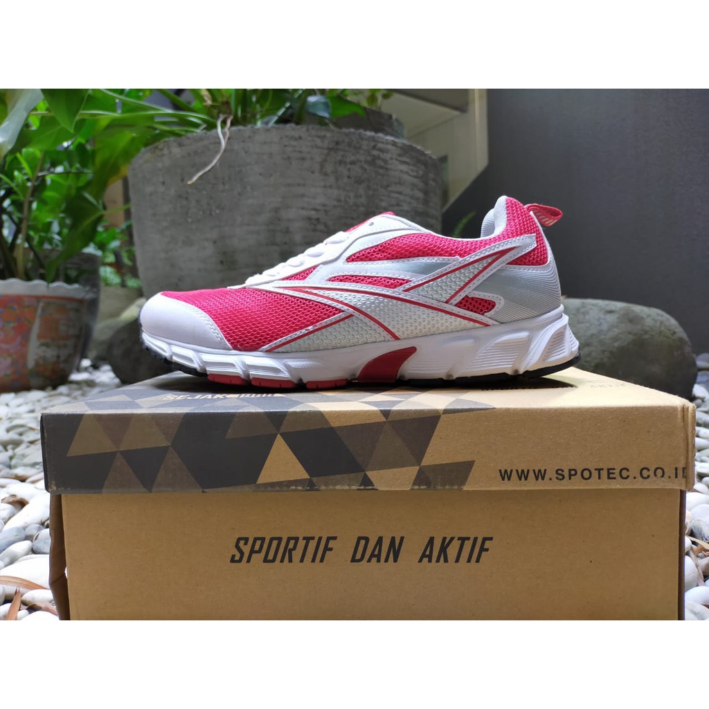Jual Dijamin Ori | Sepatu Running Spotec Vivo Original Warna Merah ...