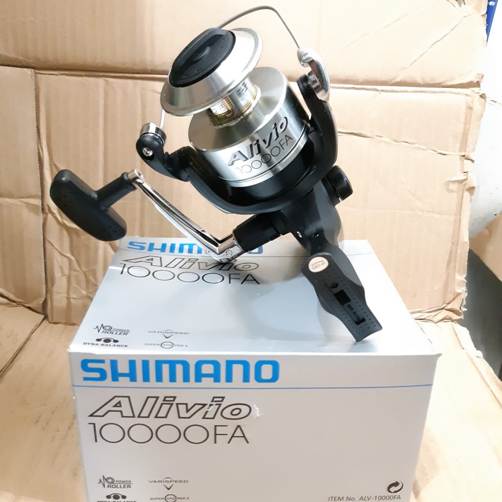Jual Reel Pancing Shimano Alivio 10000 FA | Shopee Indonesia