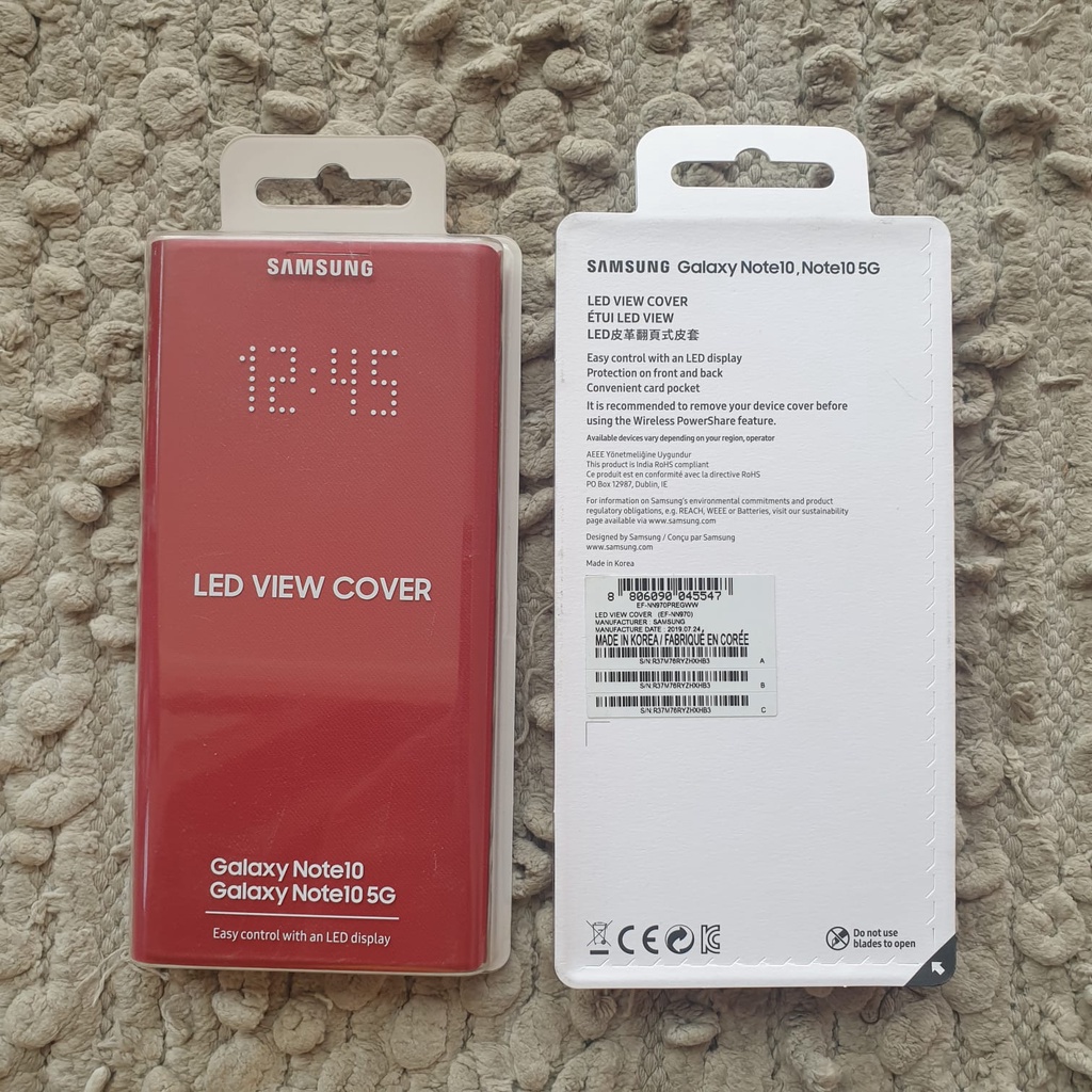 Jual Galaxy Note10 LED View Cover Original | Shopee Indonesia
