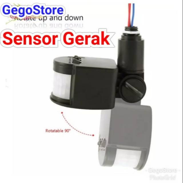Jual Otomatis Sensor Gerak Pir Saklar Switch Motion Sensor Ac220v