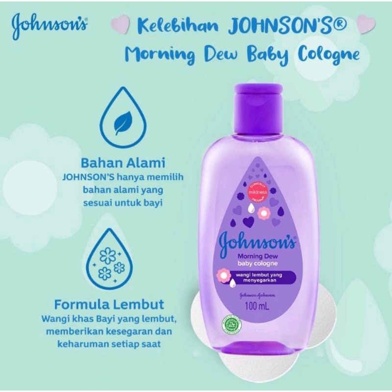 Jual Johnsons Baby Cologne 100 ml | Shopee Indonesia