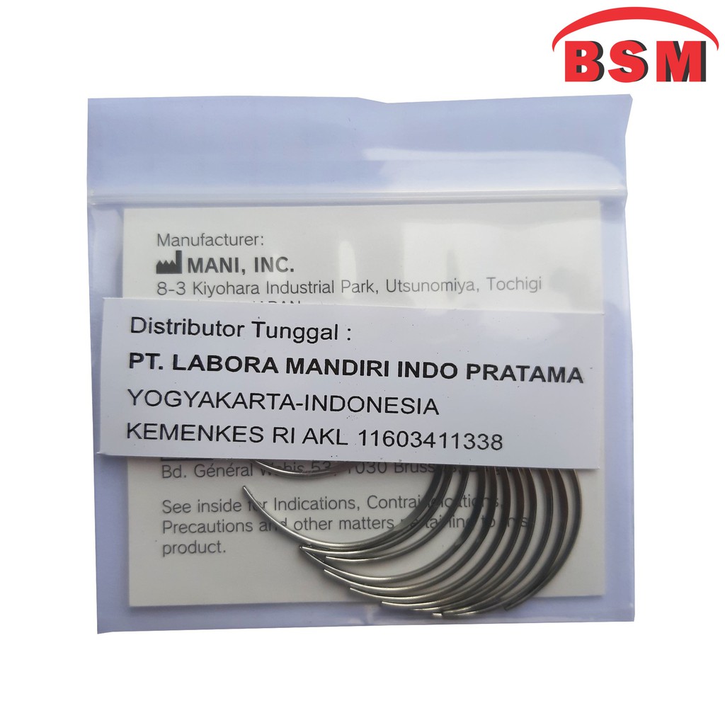 Jual Surgical Needles SE-MH 41 Jarum Hecting Kulit Bedah Operasi ...