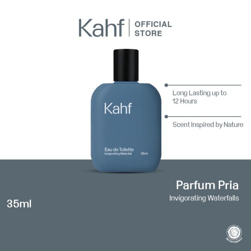 Jual Kahf Invigorating Waterfall Eau de Toilette 35 ml - Parfum Pria ...