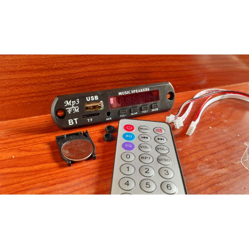 Jual KIT MODUL MP3 BLUETOOTH USB TF SDcard memory card Radio FM AUX ...