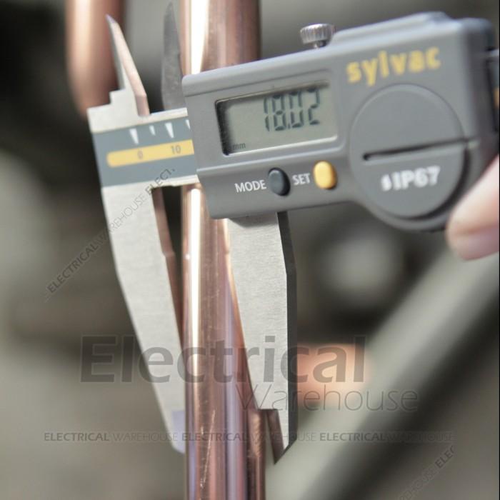 Jual Copper Rod 3/4 Inch X 4 Meter ( Ground, Grounding 3/4Inch 4M Mtr ...