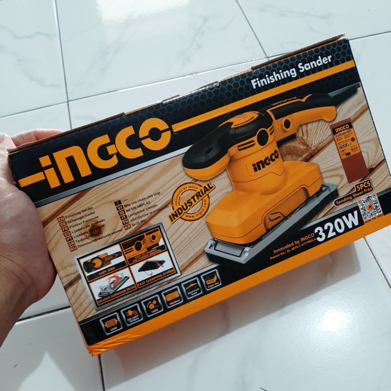 Jual MESIN AMPLAS SANDER PERSEGI PANJANG INGCO FS3208 | Shopee Indonesia