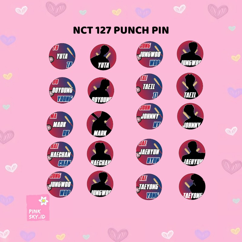 Jual [READY STOCK] Pin NCT 127 PUNC DAN NCT DREAM PUZZLE PIECE | Shopee ...