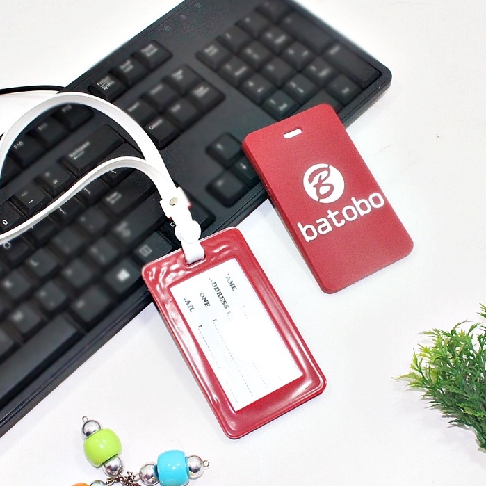 Jual Batobo B001394 Gantungan kartu nama ID Card Holder Name | Shopee ...