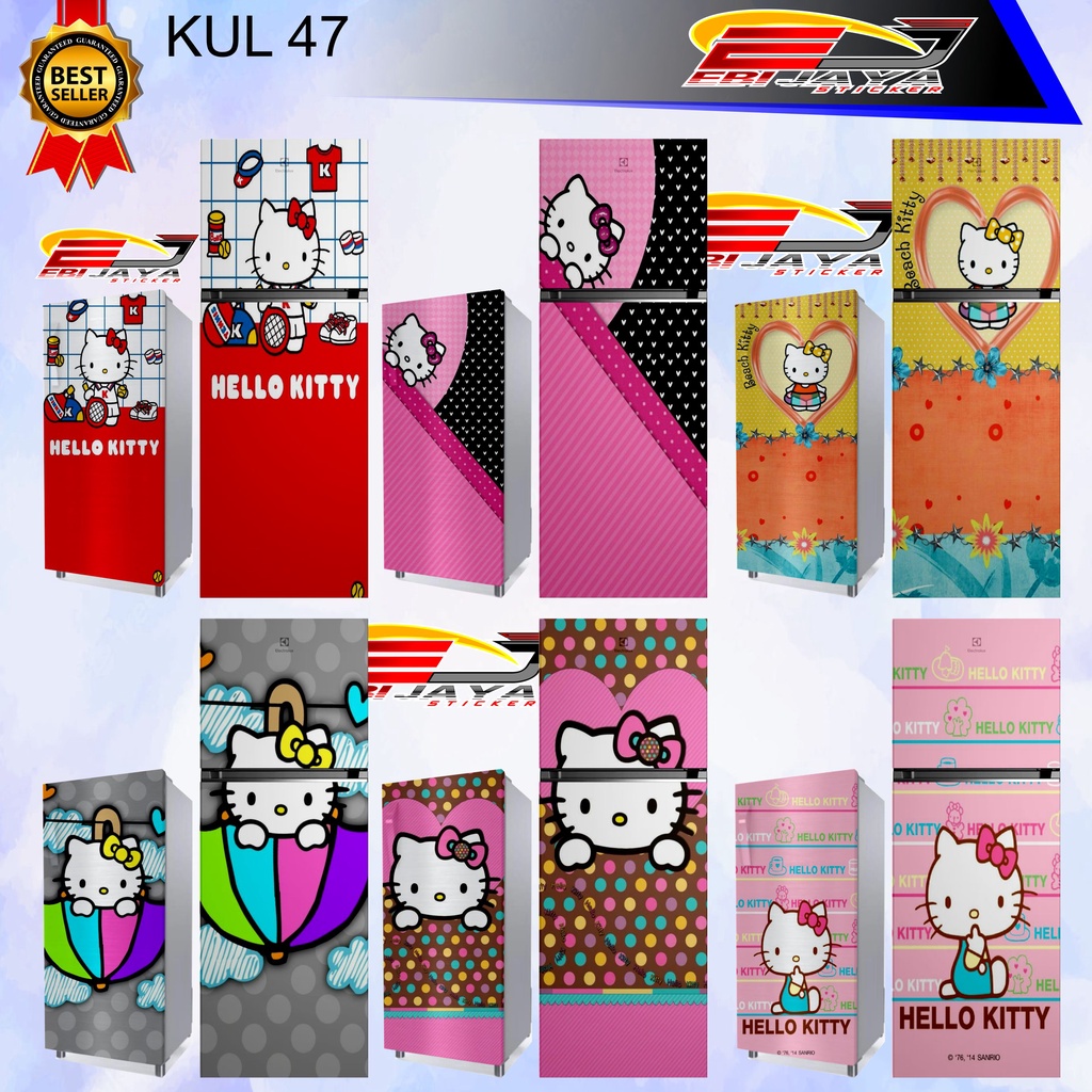 Jual STIKER MOTIF KARAKTER KULKAS 1 DAN 2 PINTU / STIKER MAGICOM MODERN ...