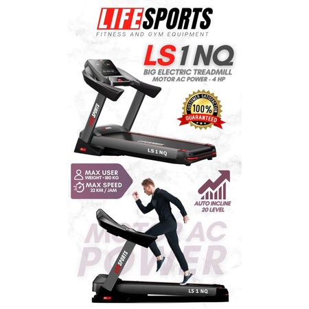 Jual TREADMILL ELEKTRIK LS 1 NQ | Shopee Indonesia
