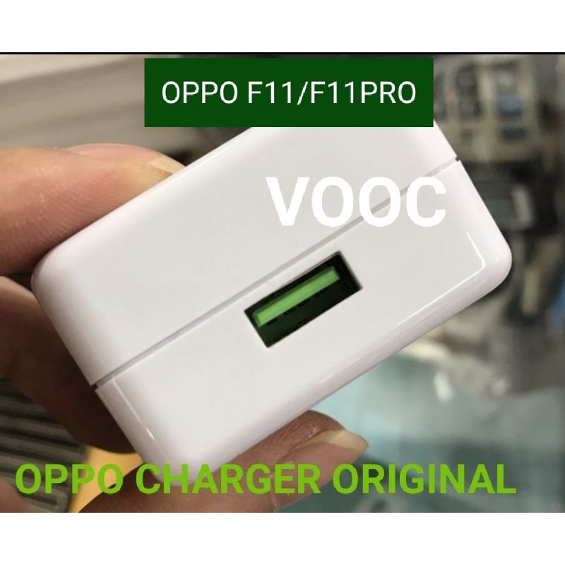 Jual KEPALA CHARGER OPPO F11/F11PRO ORIGINAL BAWAAN HP | Shopee Indonesia