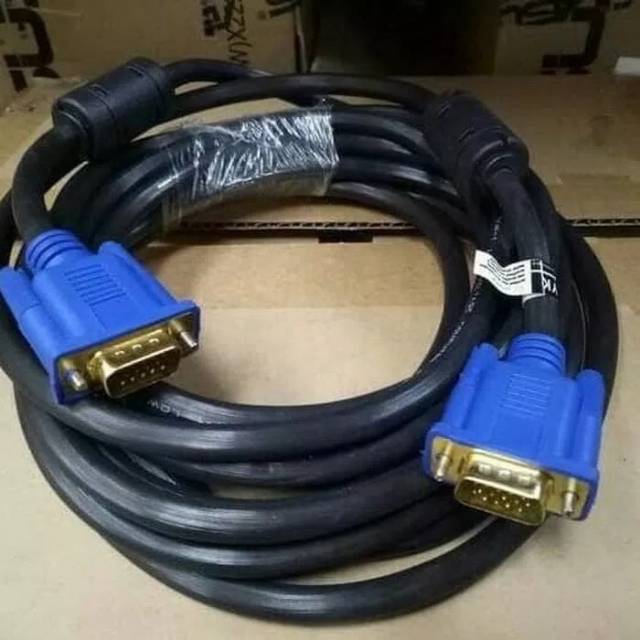 Jual NYK Kabel VGA 5 Meter Gold Plated Cable | Shopee Indonesia