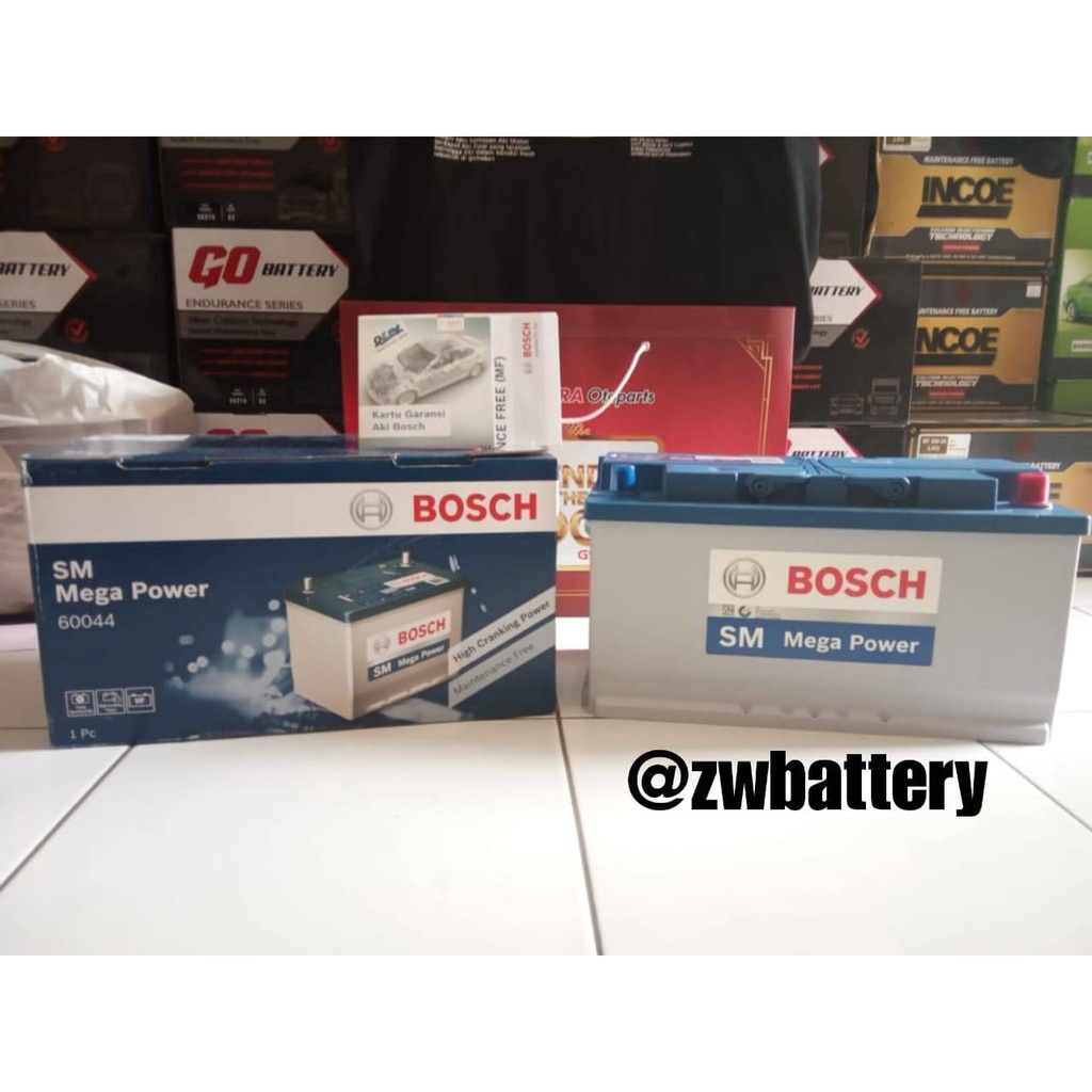 Jual AKI MOBIL BOSCH 60038 / DIN 100 AMPERE AKI KERING | Shopee Indonesia
