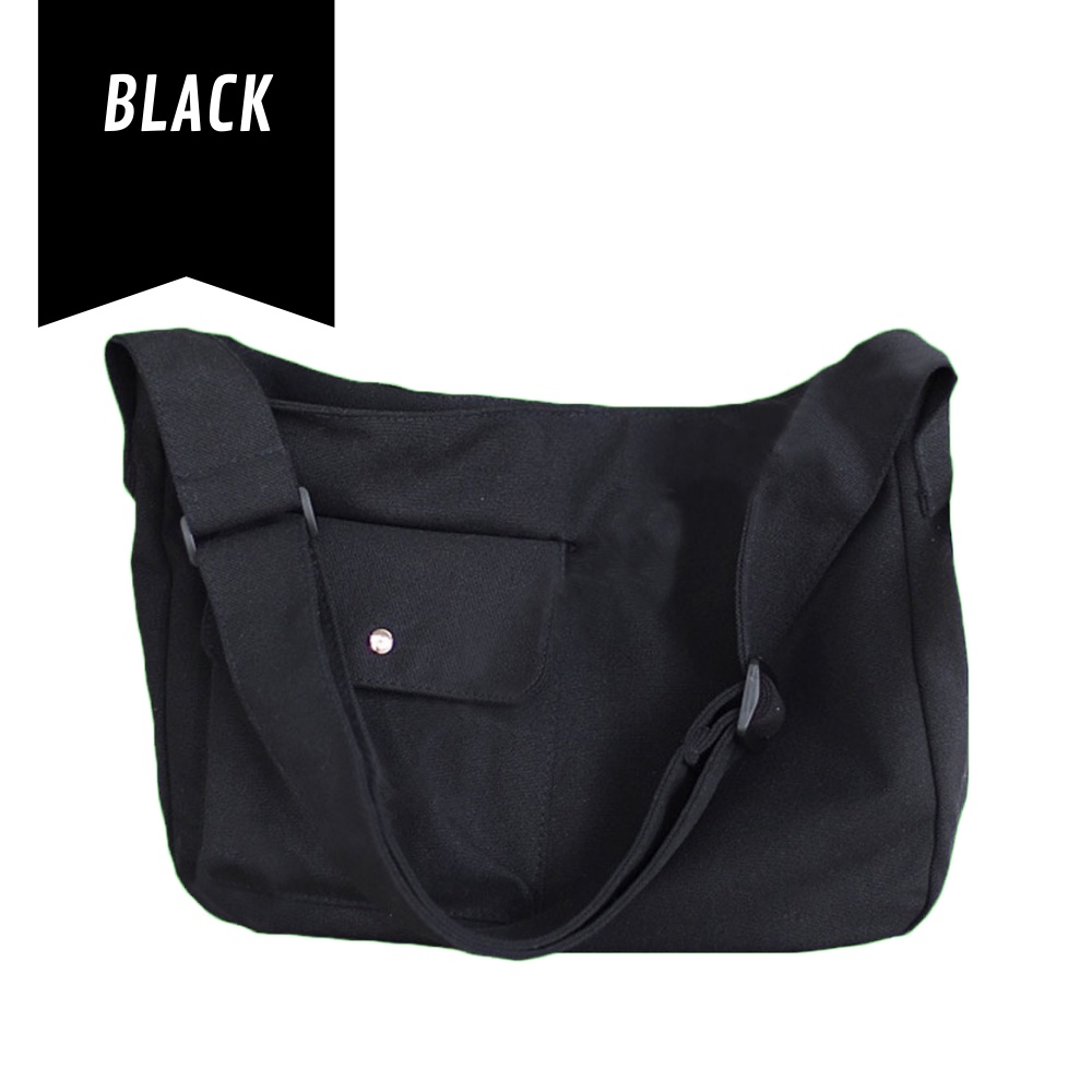 Jual TAS SELEMPANG CANVAS PREMIUM ORIGINAL UNISEX PRIA DAN WANITA TAS ...