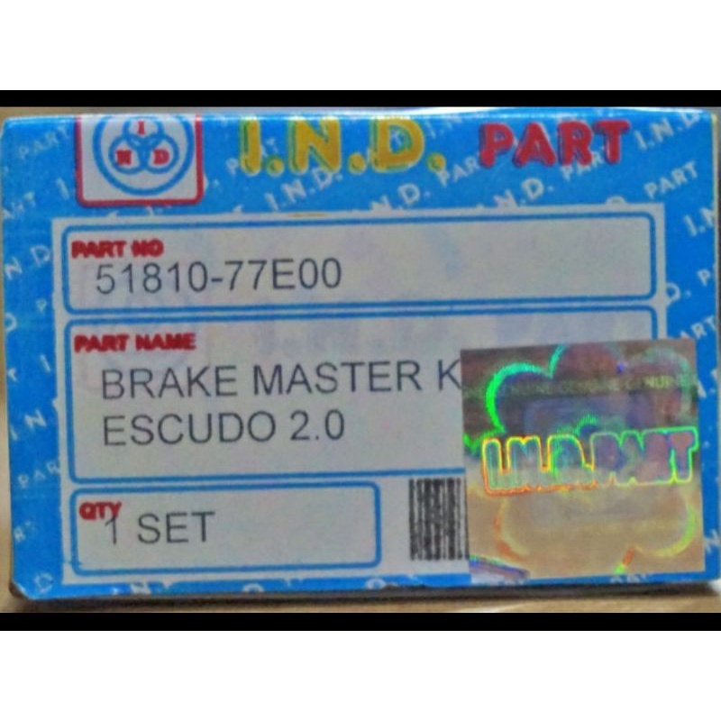 Jual BRAKE MASTER KIT SUZUKI ESCUDO 2.0 ISI CENTRAL SENTRAL REM ATAS BM ...
