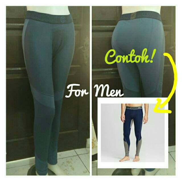Jual TIGHT PRIA CELANA LEGGING PRIA UNTUK SPORT CHAMPION CELANA ...