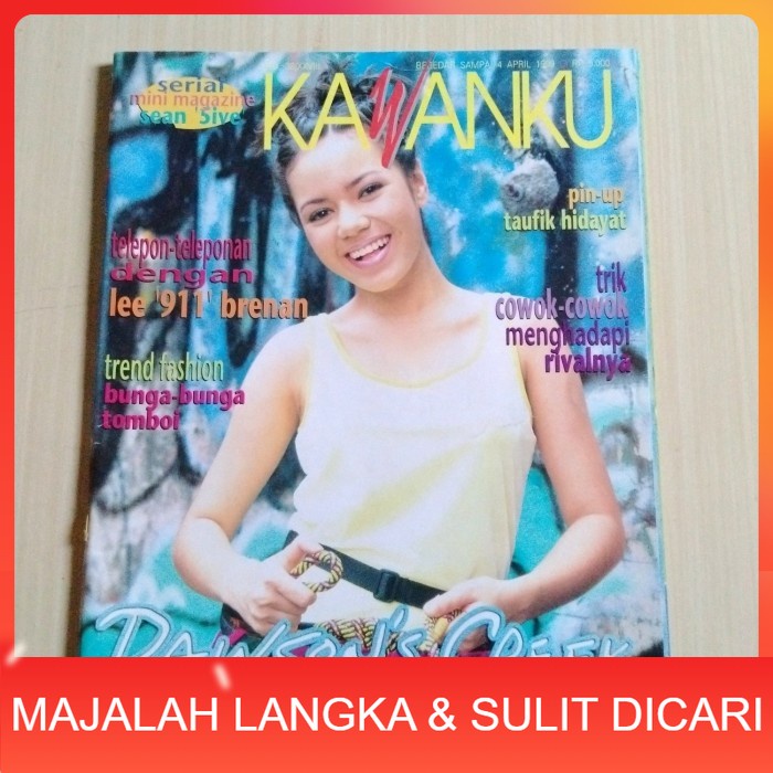 Jual Majalah KAWANKU No.38 Apr 1999 NINA KILLICK + PIN UP TAUFIK ...