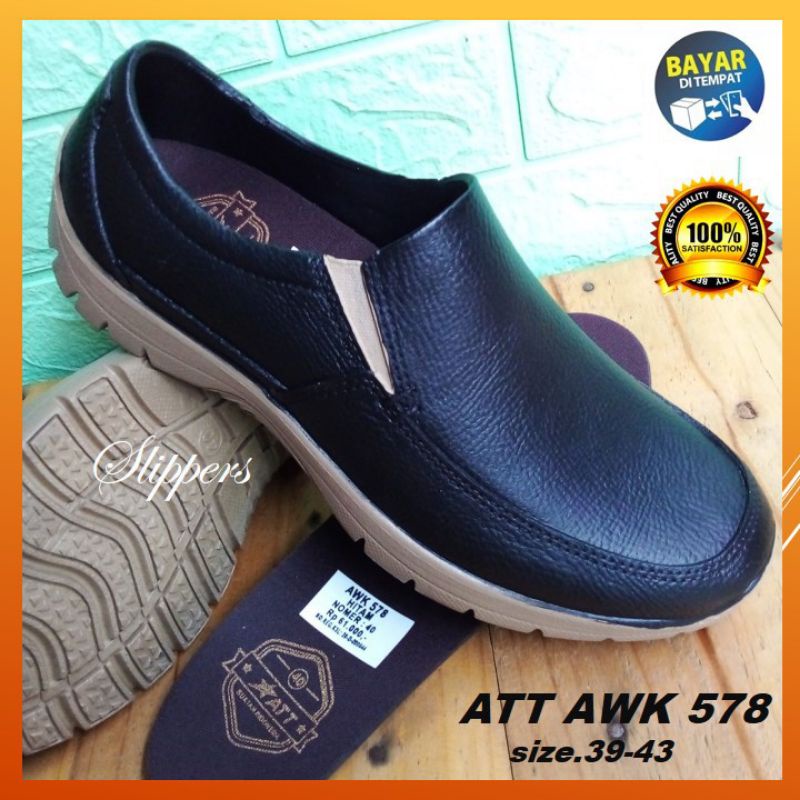 Jual sepatu slop ATT / sepatu original ATT / sepatu karet ATT / sepatu ...