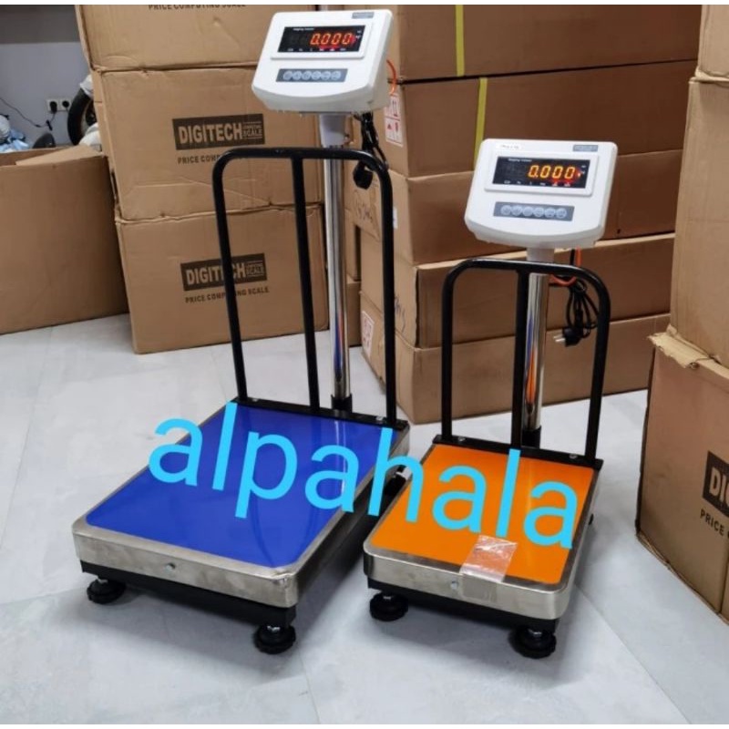 Jual Timbangan digital 150kg DIGITEC Luas40x50 | Shopee Indonesia