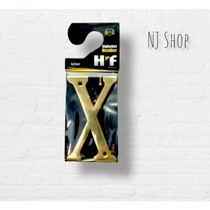 Jual Kuningan - Huruf X | Shopee Indonesia