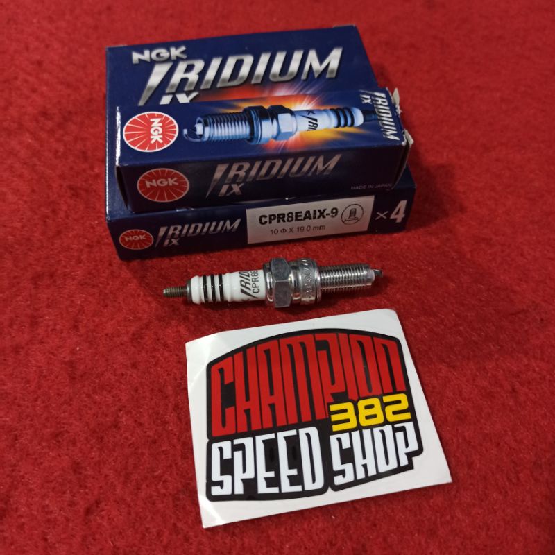Jual Busi Racing NGK Iridium IX CPR8EAIX-9 Lexi Vario 125 Vario 150 ADV 150 PCX 150 Lokal ...