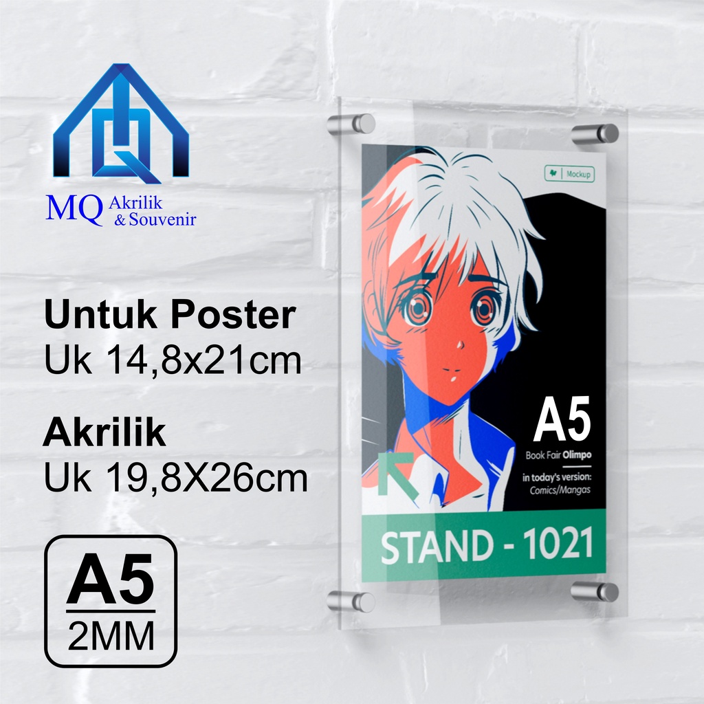 Jual Frame Akrilik Poster Dinding | Pigura Akrilik Dinding | Frame ...