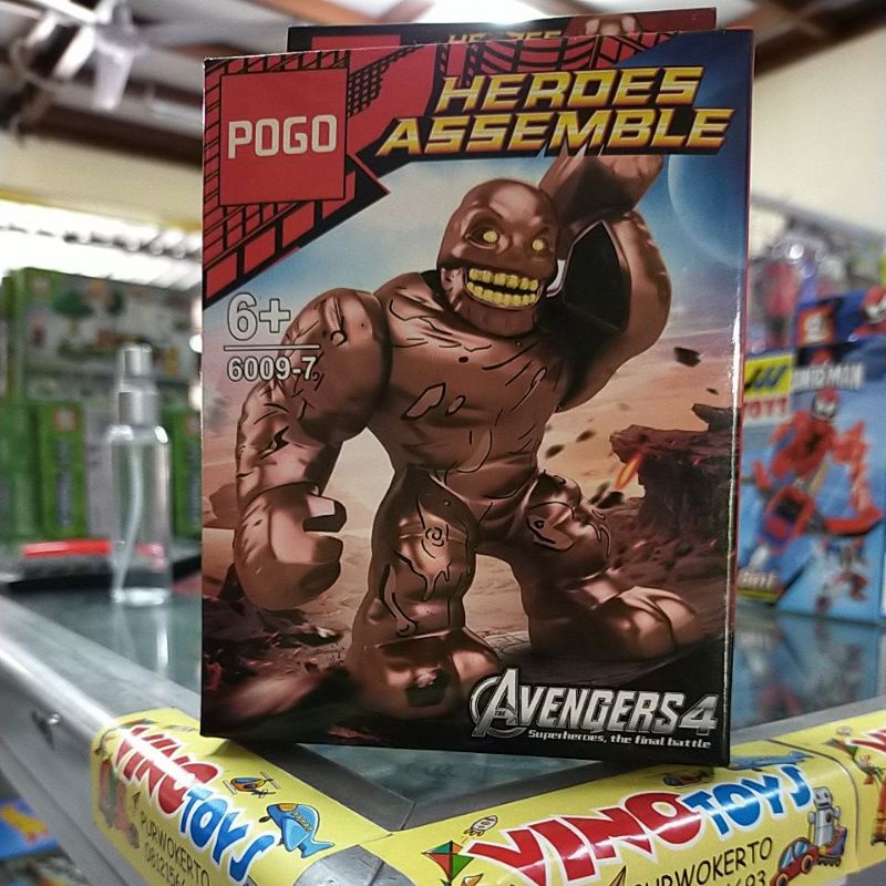 Jual pogo brick 6009 7 clayface big figures | Shopee Indonesia