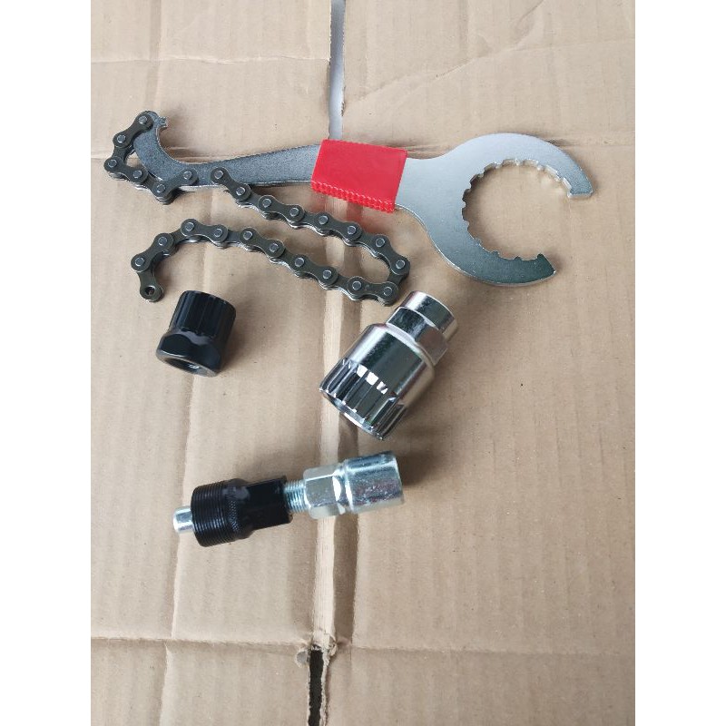 Jual kunci crank bb sprocket tracker set | Shopee Indonesia