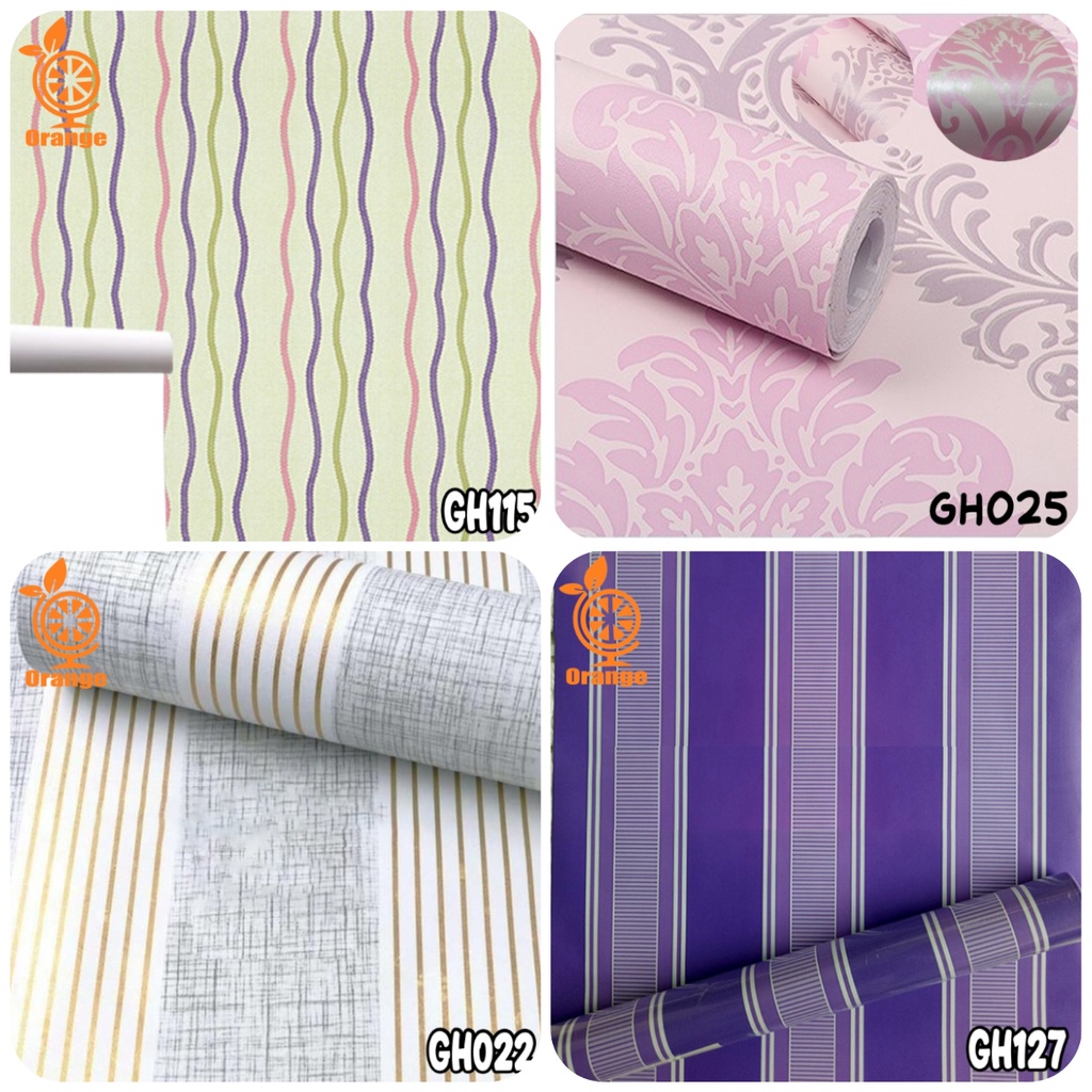 Jual Wallpaper dinding Wallstiker kamar tidur Wallpaper hiasan dinding ...