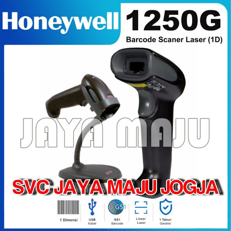 Jual HONEYWELL 1250 G - USB - 1D || BARCODE SCANNER - LASER - HANDHELD ...