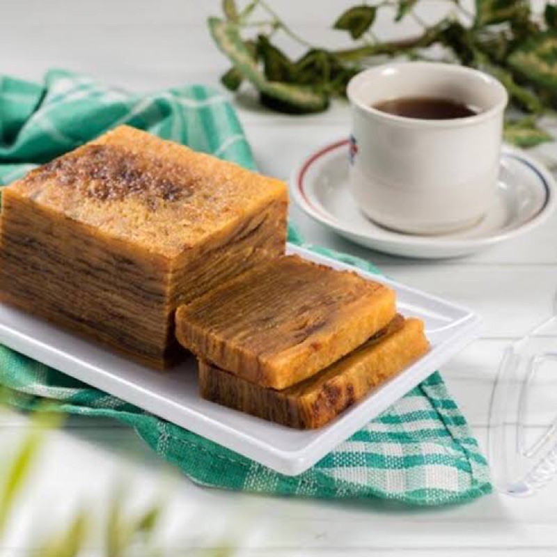 Jual kue lam bakar khas Barabai KalimantanSelatan. kue basah. kue lapis ...