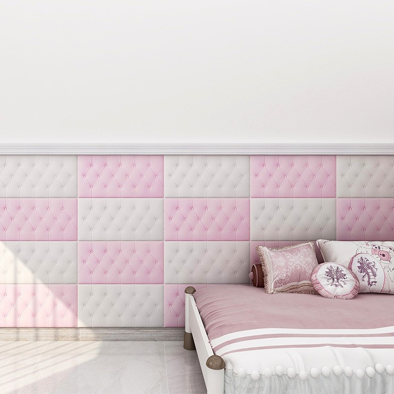 Jual [READY SEMUA WARNA] Wallpaper Foam 3D Headboard Bed Wall Sticker ...