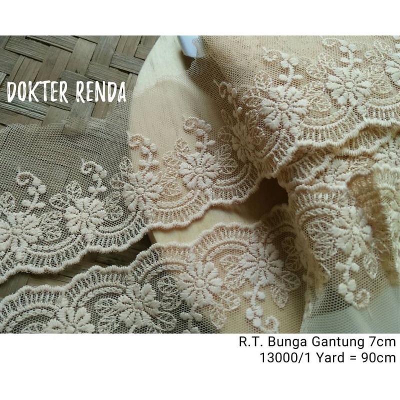 Jual renda tile 7cm warna warni maaf harga naik | Shopee Indonesia