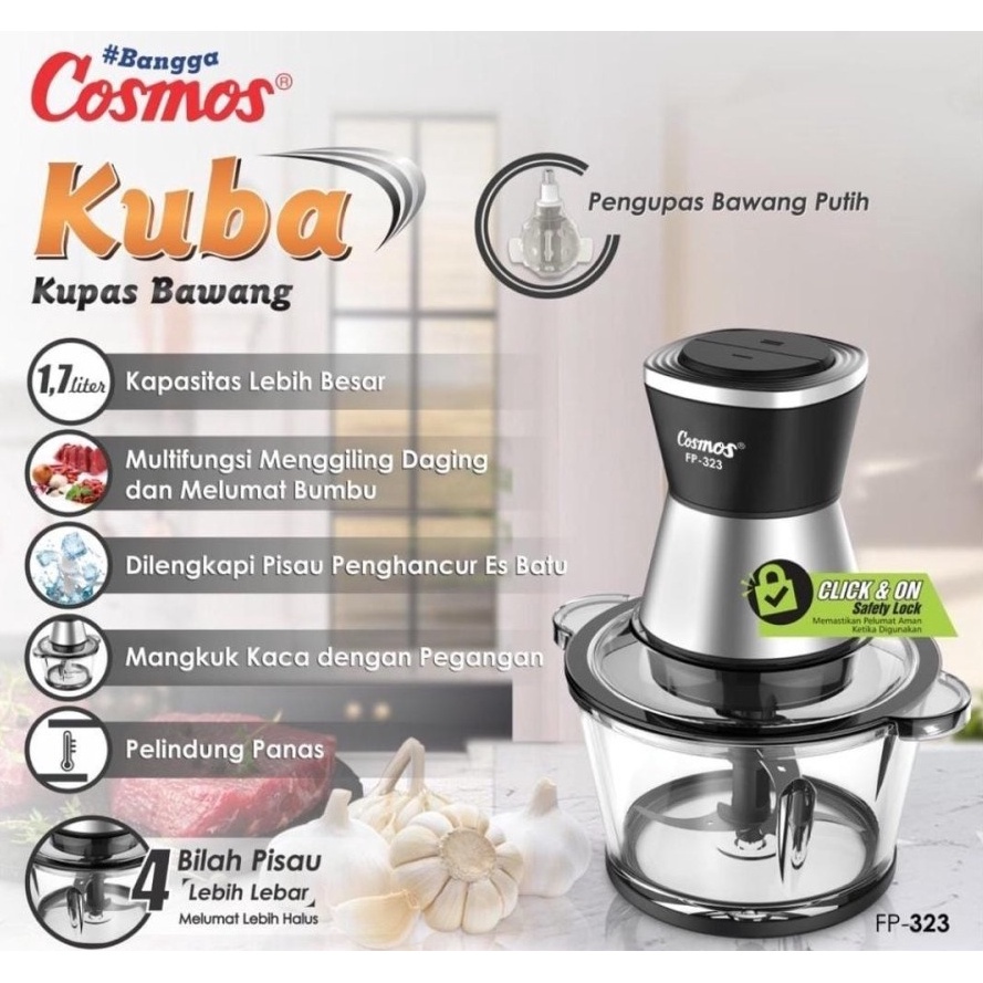 Jual HARGA TERMURAH!! Cosmos FP 323 Food Processor 1,7 Liter ...