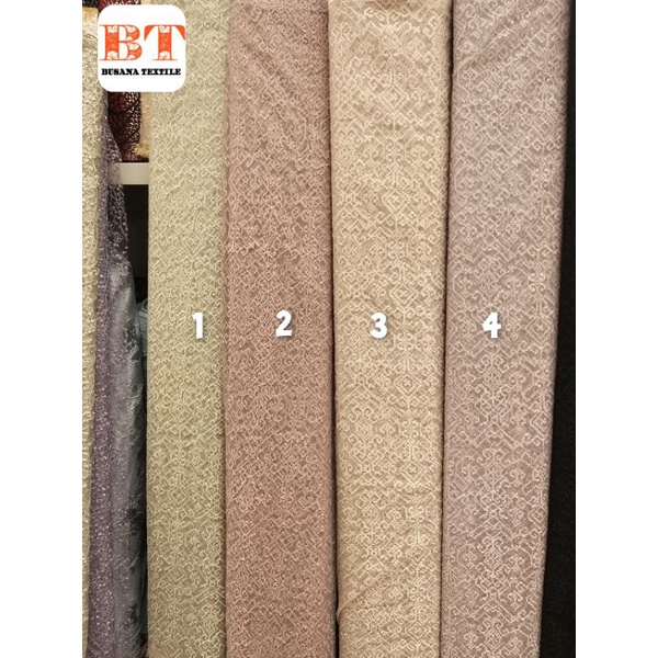 Jual kain tile sapto kain kebaya || harga per setengah mtr | Shopee ...