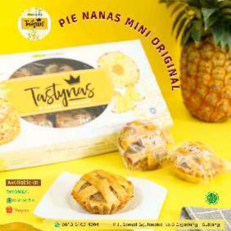 Jual Delipel Oleh Oleh Pie Nanas Mini Original Pie Subang Shopee Indonesia