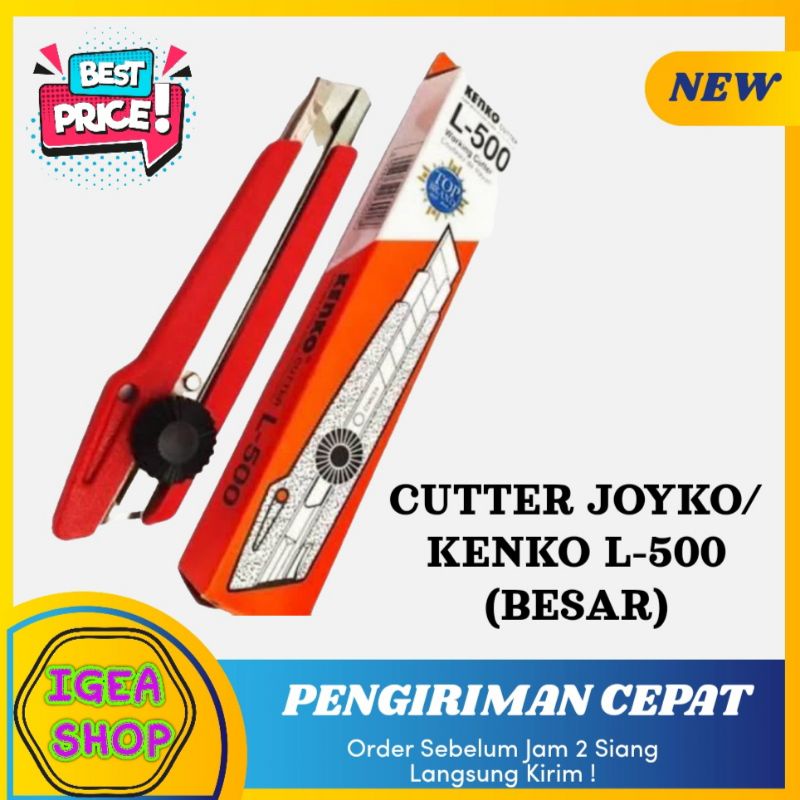 Jual Cutter Joyko/Kenko L-500 (Besar) | Shopee Indonesia