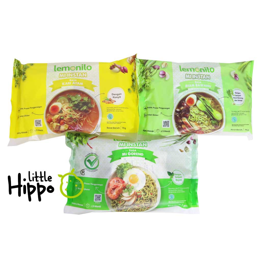 Jual Lemonilo Mie Instant Sehat 70gr - Mie Organik / Lemonilo Mie ...