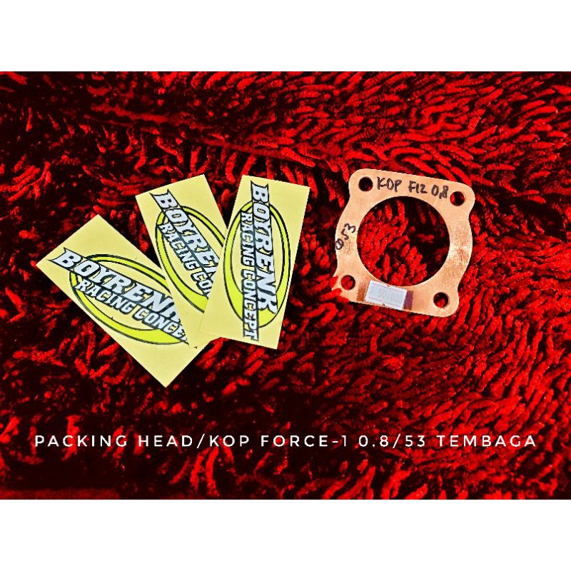 Jual PACKING HEAD/KOP FORCE-1 0.8mm TEMBAGA - BOYRENK RACING CONCEPT ...