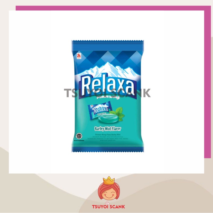 Jual Permen Wangi Relaxa Barley Mint Flavor 1 bungkus | Shopee Indonesia