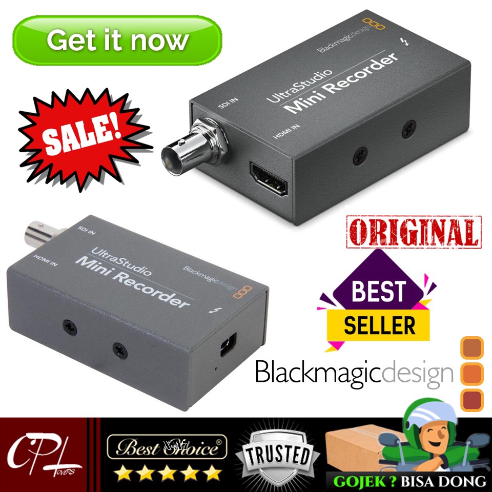 Jual Blackmagic Design Ultra Studio Mini Recorder | Shopee Indonesia