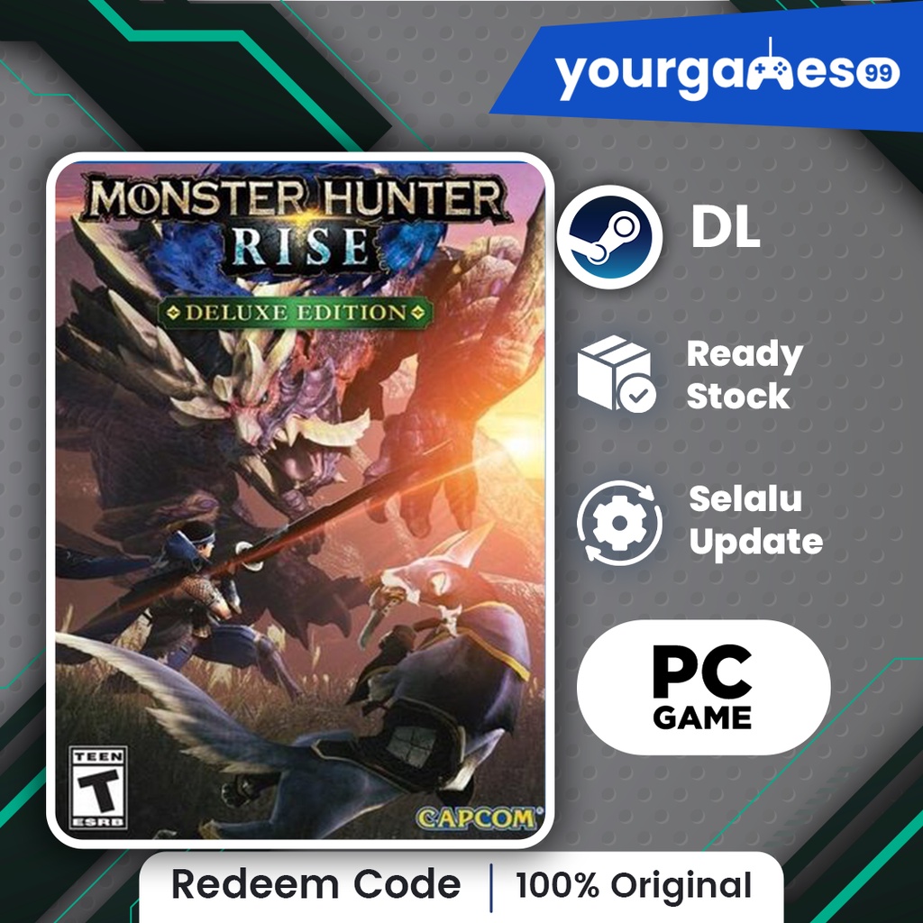 Jual MONSTER HUNTER RISE PC Game Original | Shopee Indonesia