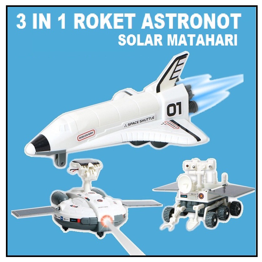 Jual DIY ISI PAKET 3 iN 1 PUZZLE BRICK SUSUN APOLLO KAPAL ROKET PESAWAT ...
