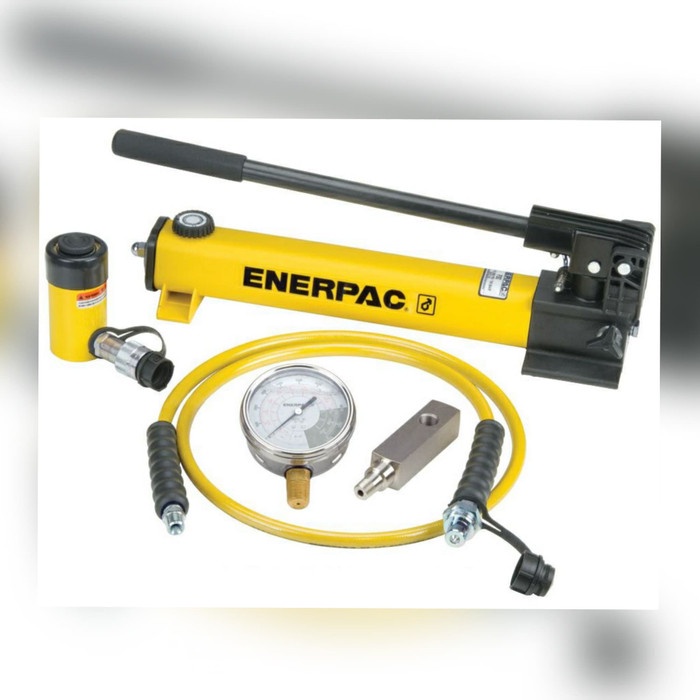 Jual ORIGINAL Enerpac Hand Pump & Hydraulic Cylinder FULL Set SCR154H ...