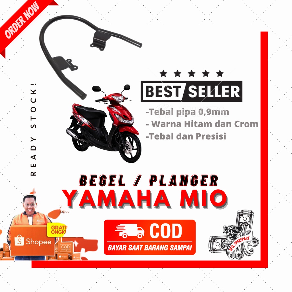 Jual Behel Begel Planger Motor Yamaha Mio Sporty Smile Model Standart ...