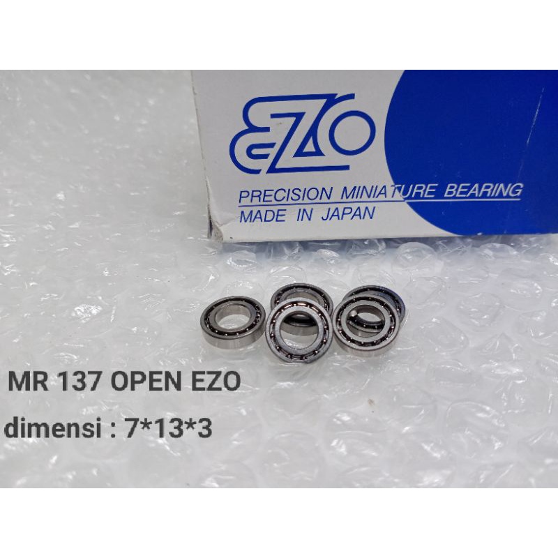 Jual bearing miniature MR 137 open EZO 7*13*3 origins | Shopee Indonesia